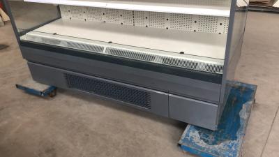 China Commercial Upright Supermarket Open Display Fridge with Adjustable Shelving for sale