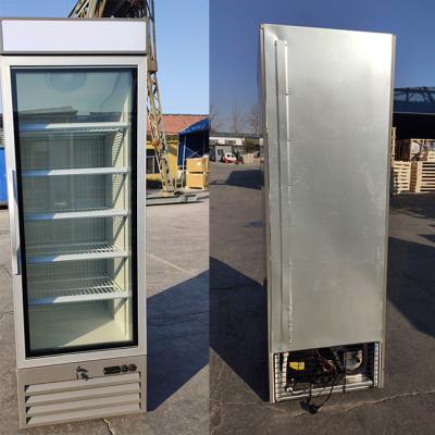 Cina Esposizione di vetro della porta del congelatore di vetro dritto della porta del termostato di Digital singola con il raffreddamento del fan in vendita