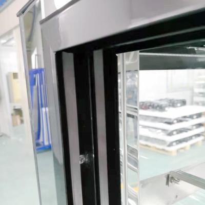 China Sliding Glass Countertop Refrigerated Display Cabinets 700L Display Volume for sale