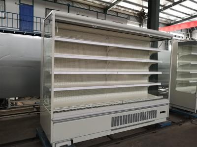 Cina Frigorifero aperto dell'alimento dell'esposizione dell'annuncio pubblicitario freddo del frigorifero per refrigerazione della scuola in vendita
