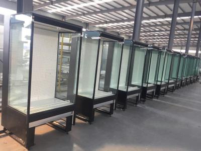 中国 960mmスリムなMultideckの冷却装置ガラス ドア冷却装置フリーザーの空冷の500L表示容積 販売のため
