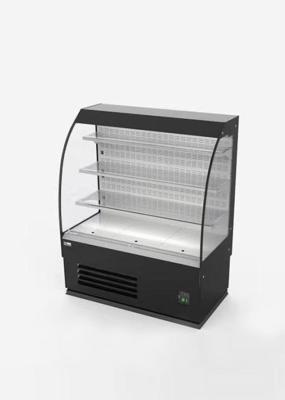 Cina Il raffreddamento a aria verticale di altezza ridotta del frigorifero dell'esposizione di Multideck automatico disgela in vendita