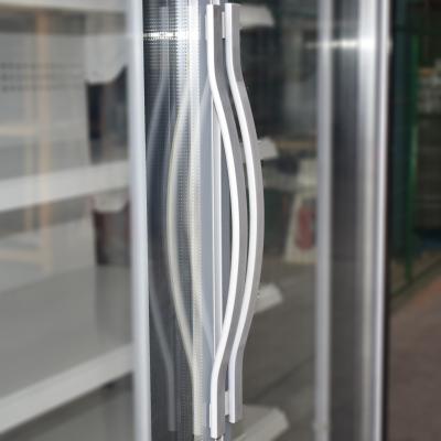 China Supermarkt Multideck Glasbeleuchtung des tür-Anzeigen-Kühlschrank-LED für Getränke zu verkaufen