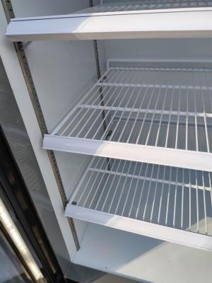 Cina Stia sul colore su ordinazione della porta del congelatore di raffreddamento a aria di vetro del Merchandiser con la metropolitana verticale del LED in vendita