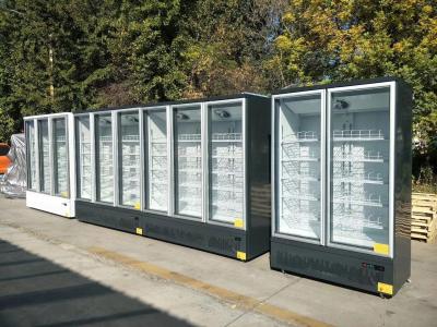 Cina Elettricità che conserva il termostato di vetro dritto di Digital del congelatore della porta con progettazione del passaggio di aria in vendita