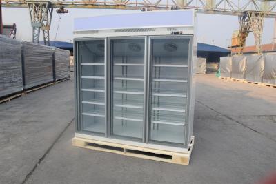 Cina Congelatore verticale commerciale del refrigerante R290 una porta 3 di vetro per il gelato congelato degli alimenti in vendita