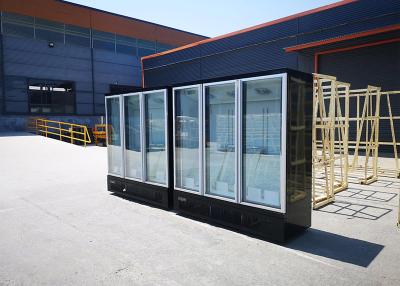 Cina 1260L congelatore di vetro dritto della porta del refrigerante R290 in vendita