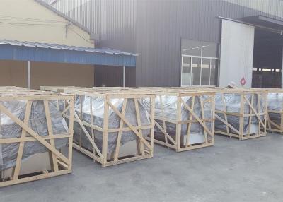 China Refrigerated Cold Deli Showcase Cooler 2.5m Static Cooling meat showcase With Front Fixed Glass for sale