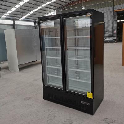 China refrigerar de ar vertical do congelador da mostra da exposição da porta 810L de vidro ereta à venda