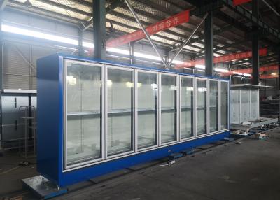 Cina Congelatore di vetro dritto della porta dell'anti nebbia per carne ed il prodotto alimentare sensibile in vendita
