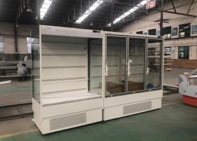 China R290 Wall Site Multideck Display Chiller Air Cooling For Soft Drinks for sale