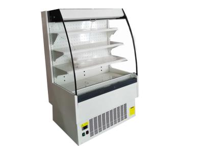 Cina Afferri e vada dispositivo di raffreddamento curvo del Merchandiser refrigerato 70cm bianco in vendita