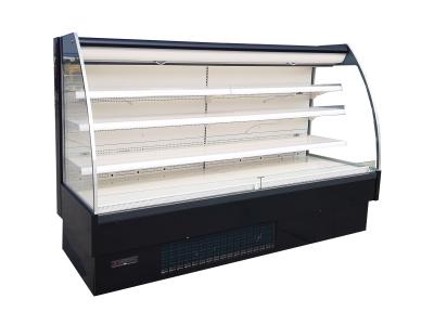 Cina I semi Multideck di 3 file hanno refrigerato la vetrina con 3 strati della scaffalatura regolabile in vendita