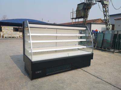 China Koeler van de Multideck de Open Vertoning voor Zuivelproductenstop binnen Te koop