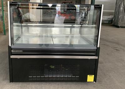 Cina 1250mm tappano nel servire sopra il contatore dell'esposizione con la parte anteriore alzano la porta di vetro diritta in vendita