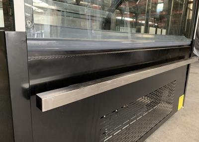 Cina 1250mm tappano nel servire sopra il contatore dell'esposizione con la parte anteriore alzano la porta di vetro diritta in vendita