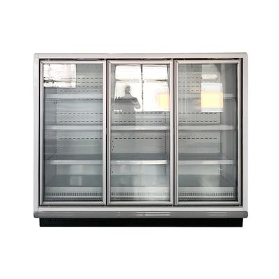 Cina Multideck economizzatore d'energia ha refrigerato la vetrina per il supermercato con 5 strati della scaffalatura regolabile del cavo per gli alimenti congelati in vendita