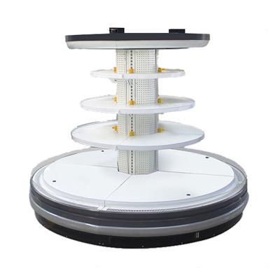 中国 可動書だな3つの層のの半高いMultideckの開いた表示スリラー 販売のため