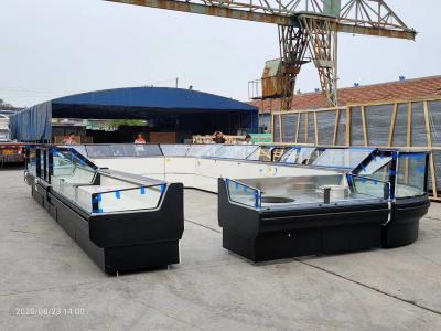 Cina Banco refrigerato alimentabile per il supermercato con il compressore alimentabile di Secop per specialità gastronomiche in vendita