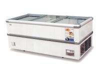 China Jumbo Energy Saving Island Freezer With Inner Led Lighting for sale