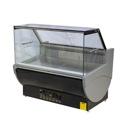 Cina Gli hamburger di raffreddamento della carne di maiale del fan visualizzano il refrigeratore con lo scaffale di vetro ambientale intermedio in vendita