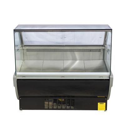 Cina Gli hamburger di raffreddamento della carne di maiale del fan visualizzano il refrigeratore con lo scaffale di vetro ambientale intermedio in vendita