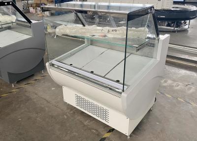 Cina Gli hamburger di raffreddamento della carne di maiale del fan visualizzano il refrigeratore con lo scaffale di vetro ambientale intermedio in vendita