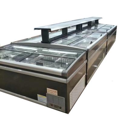China Static Cooling Commercial Chest Freezer For Frozen Foods for sale
