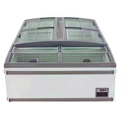 China Static Cooling Commercial Chest Freezer For Frozen Foods for sale