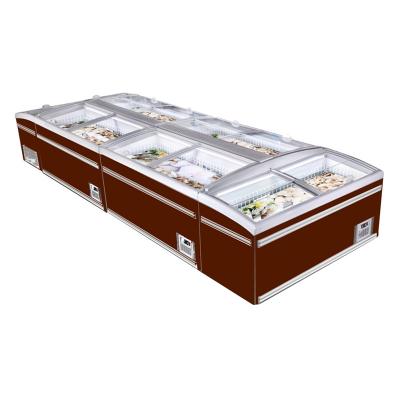 China Static Cooling Commercial Chest Freezer For Frozen Foods for sale