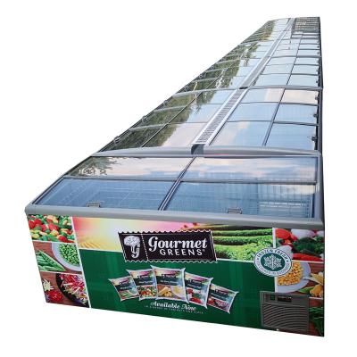 China Static Cooling Commercial Chest Freezer For Frozen Foods for sale