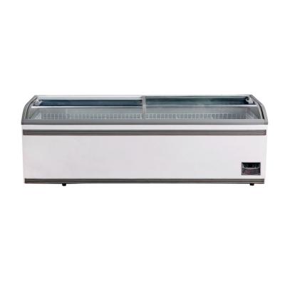 Cina Inserisca il refrigerante del congelatore R290 dell'isola del supermercato per il gelato in vendita