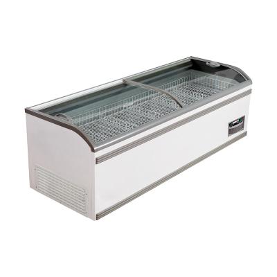 Cina Inserisca il refrigerante del congelatore R290 dell'isola del supermercato per il gelato in vendita