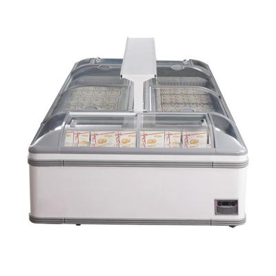 Cina Inserisca il refrigerante del congelatore R290 dell'isola del supermercato per il gelato in vendita