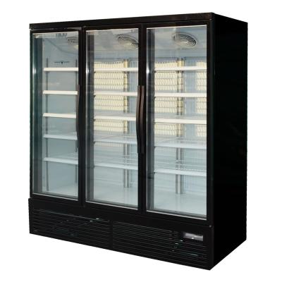 Cina Merchandiser di vetro di raffreddamento del congelatore della porta del fan con il termostato di Dixell Digital in vendita