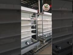 Verre Open Vertoningskoelkast Commerciële Open Multidecks met Nachtwacht