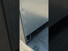 Verticale Merchandiser van de Glasdeur Diepvriezer met LEIDENE Kabinetslichten