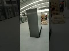 PVC 15PCS покрыл охладитель витрины дисплея R404a со стеклянной дверью 3