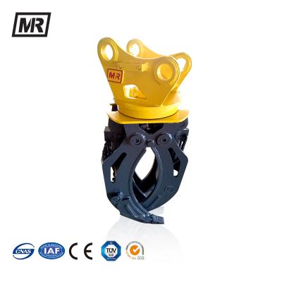 China hydraulic rotator grab grapple for sale