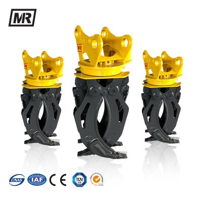 China hydraulic rotator grab grapple for sale