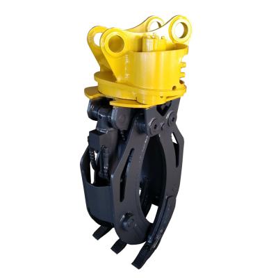 China hydraulic rotator grab grapple for sale