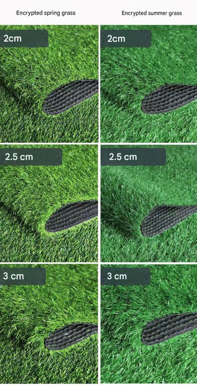 Artificial grass roll being installed