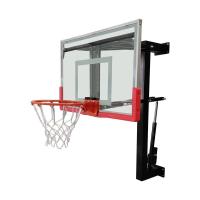 Quality Wall-Mounted Basketball Hoop with Adjustable Height Breakaway Rim and Tempered for sale