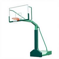Quality FIBA Certified Basketball Stand with Tempered Glass Backboard and On-Site for sale