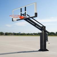 Quality Professional Inground Basketball Hoop with Tempered Glass Backboard Height for sale