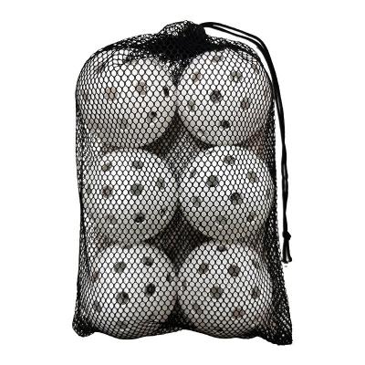 China JC Custom Logo 40-Hole USAPA Approved Pickleball Balls with Non-Allergenic Material for Indoor and Outdoor Play for sale