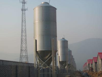 China High strength Feed Storage Bin Assembly with hot galvanized steel sheet for sale