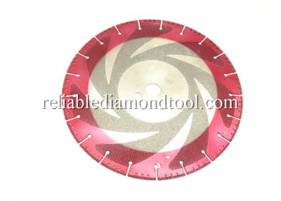 China 350mm Vacuum Brazed Diamond Cicular Blade For Fire Rescue Emergency For Dry Cutting for sale