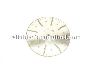 China #40 50 U Slots Fast Using Diamond Cutting Blades Electroplated Technology With M14 Flange for sale