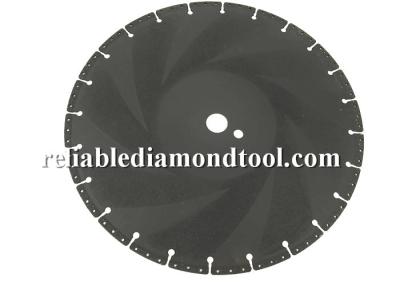 China 4 To16'' Vacuum Brazed Fire Rescue Blade For Various Materials Like Stone Concrete Ductile Iron Copper for sale